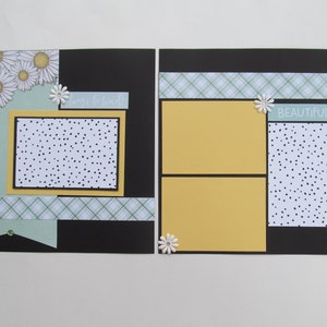 Beautiful.....12x12 Scrapbook Layout, Scrapbook Page Kit, Project Life ...