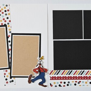 Goofy...12x12 Scrapbook Layout/pages - Etsy
