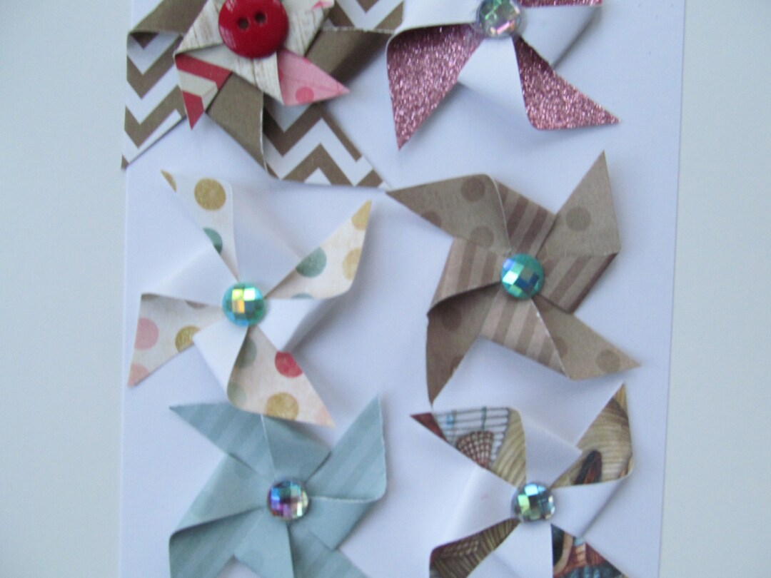 Pinwheel 15 Planner Accessories Embellishments Scrapbook - Etsy