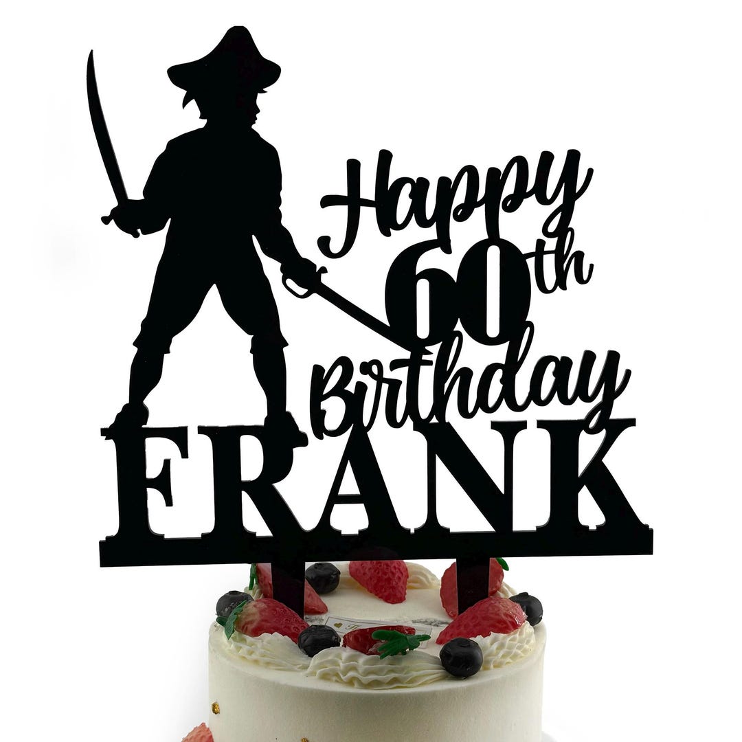 Pirate Cake Topper, Pirate Birthday Party Decoration, Boys and Girl ...