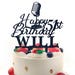 Retro Microphone Cake Topper: Singer Birthday Party Decor - Etsy