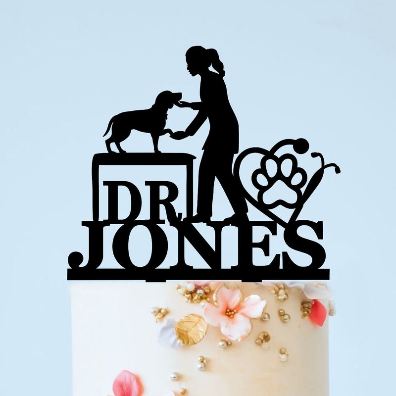 Vet Cake Topper - Etsy