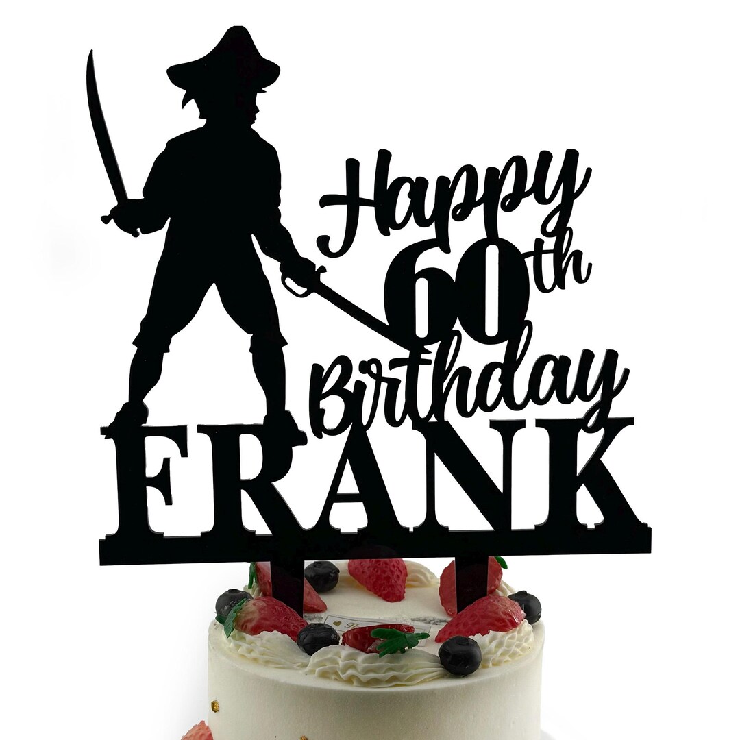 Pirate Cake Topper, Pirate Birthday Party Decoration, Boys and Girl ...