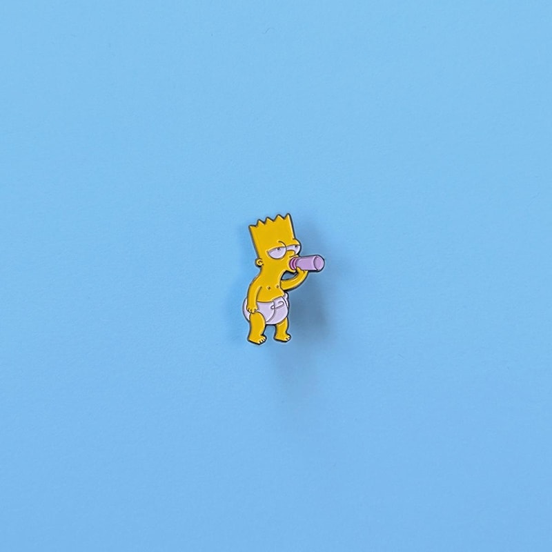 Bart Simpson Pin - Etsy