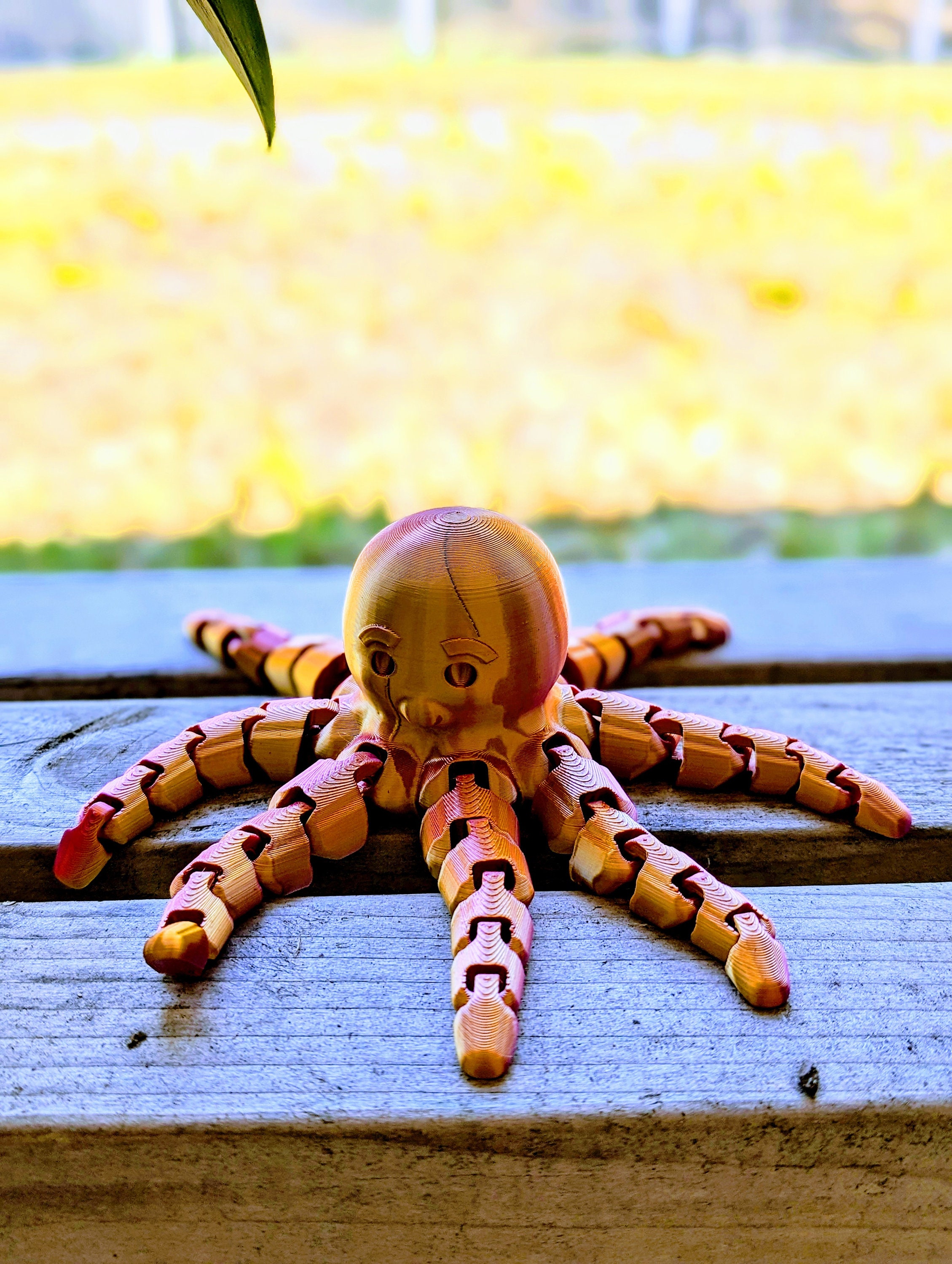 Articulated Octopus XL Articulated Sea Life Octopus Toy - Etsy