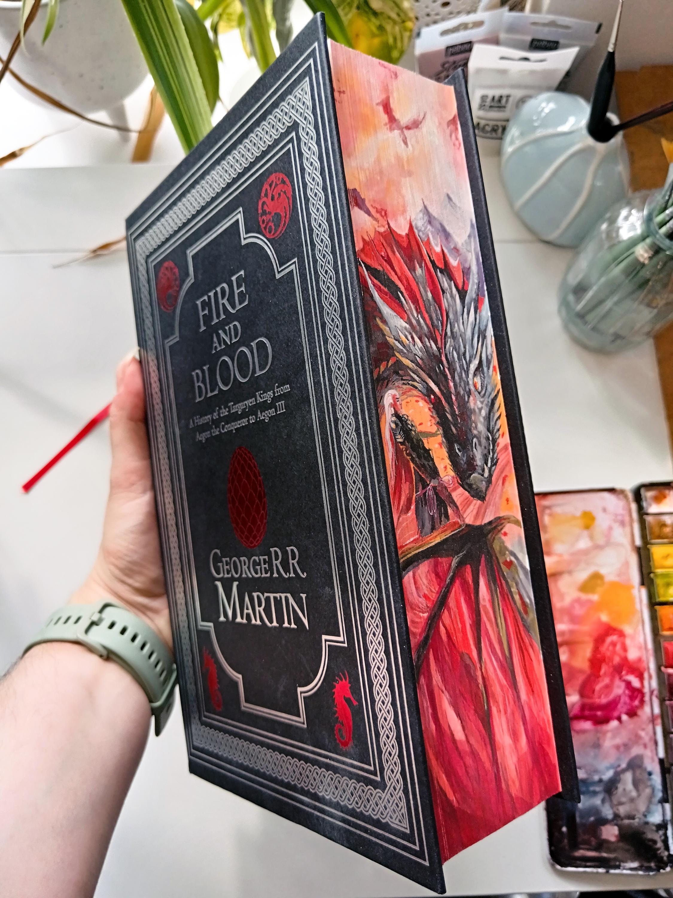 Fire and Blood Collector’s Edition George R.R. Martin - Hand Painted ...