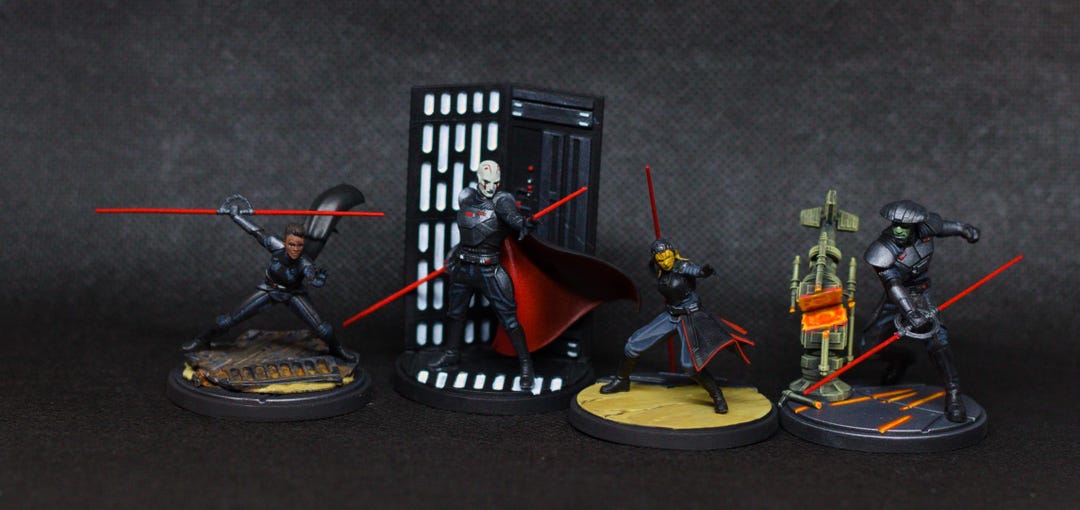 Star Wars: Shatterpoint Jedi Hunters Squad Pack – Fully Assembled ...