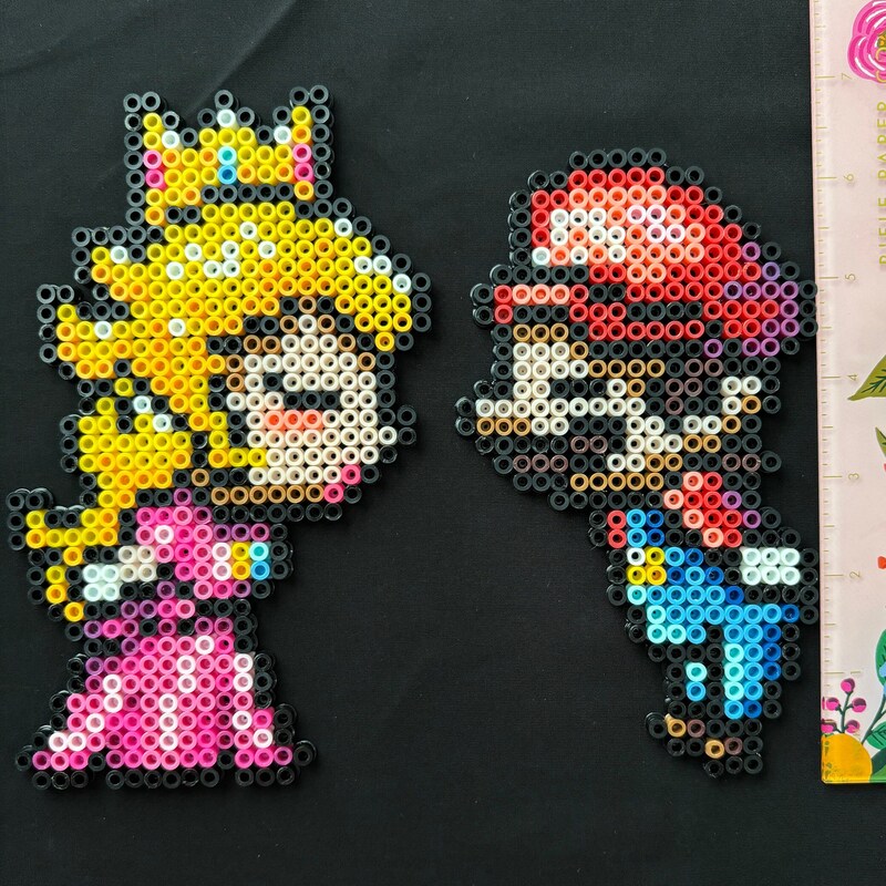 Perler Mario - Etsy