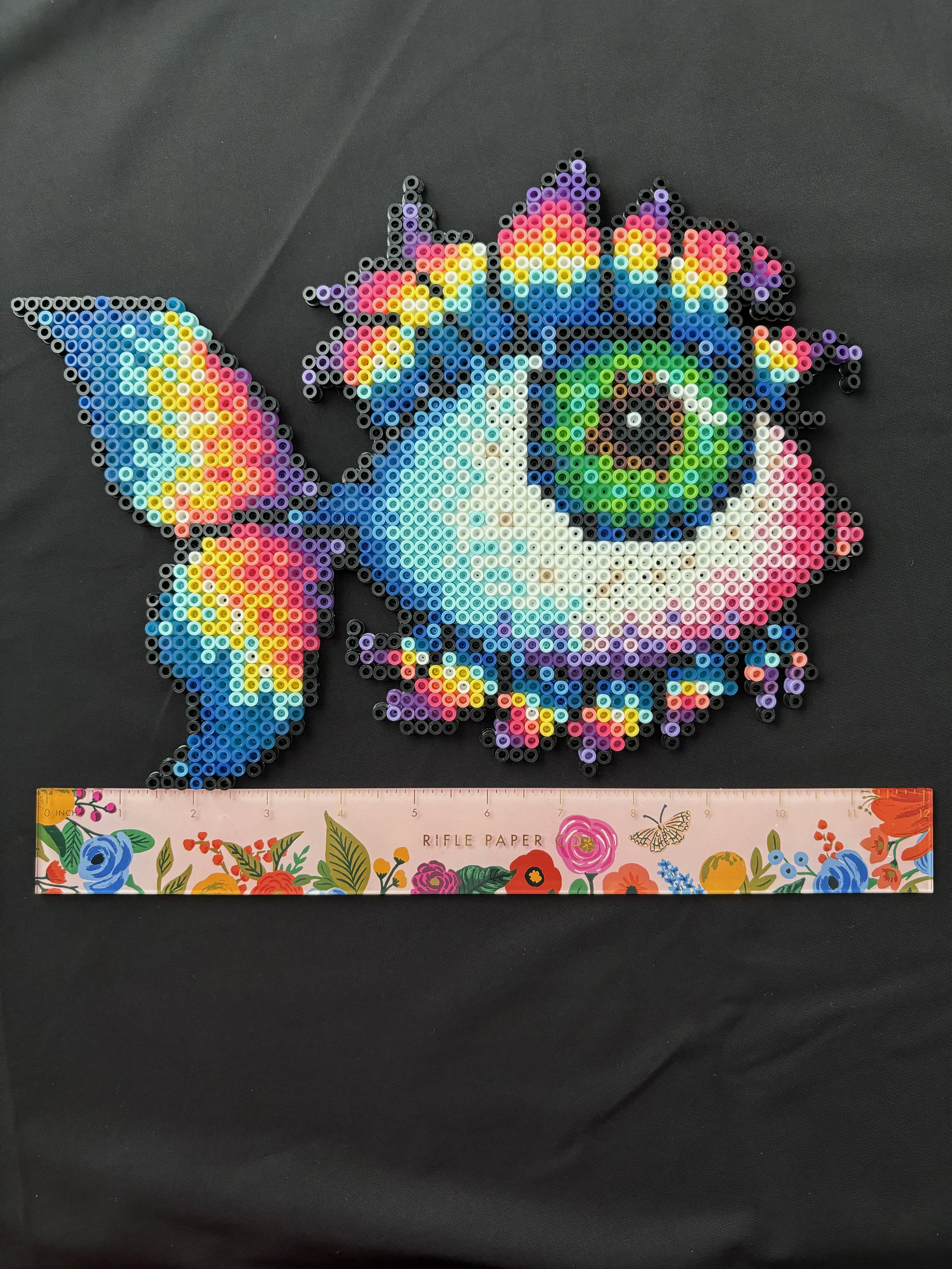 Neon Fish Eye Perler Beads / Hama Beads / Melty Beads - Etsy