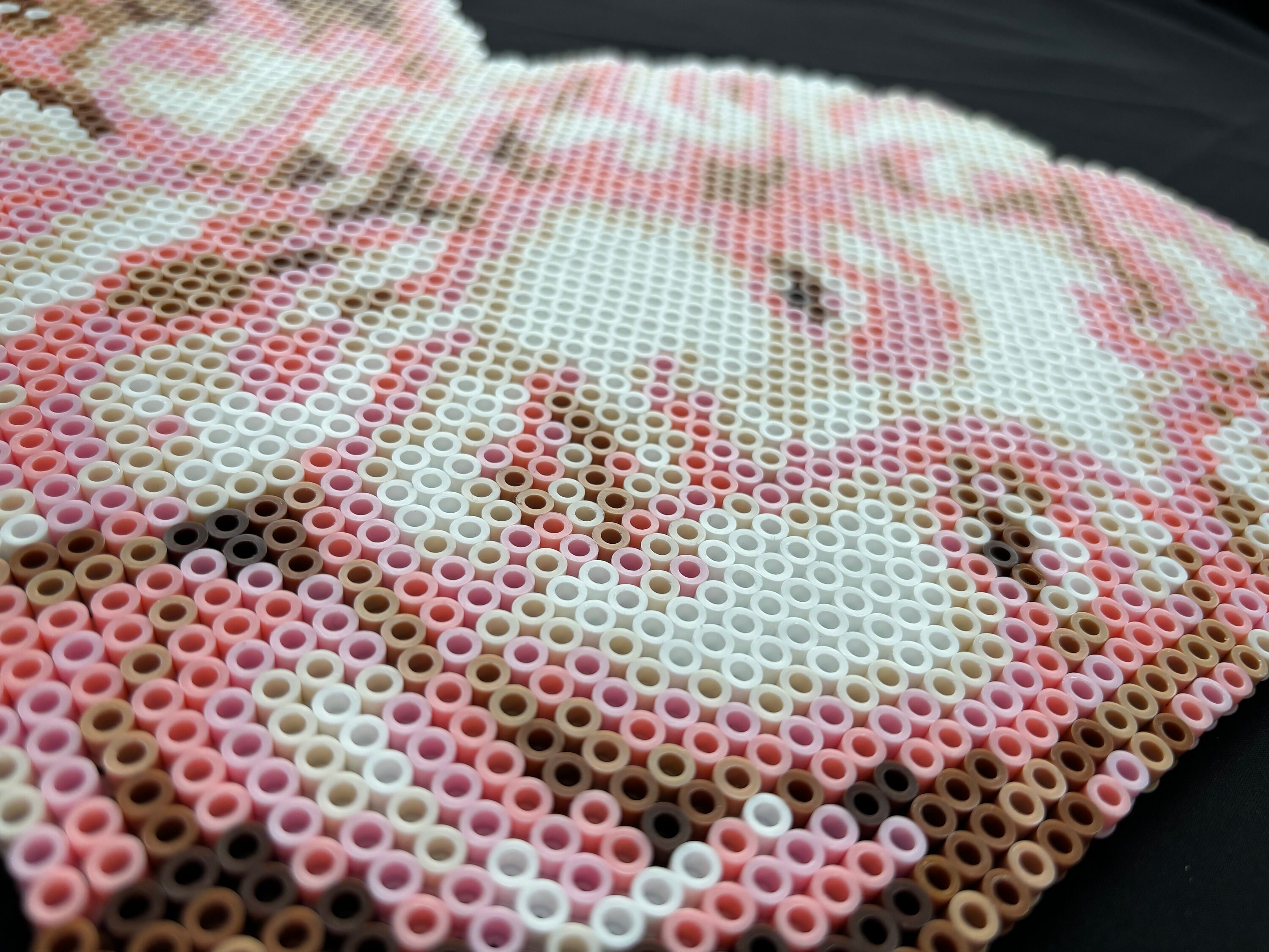 Pink Angel Cupid Perler Beads / Hama Beads / Melty Beads - Etsy