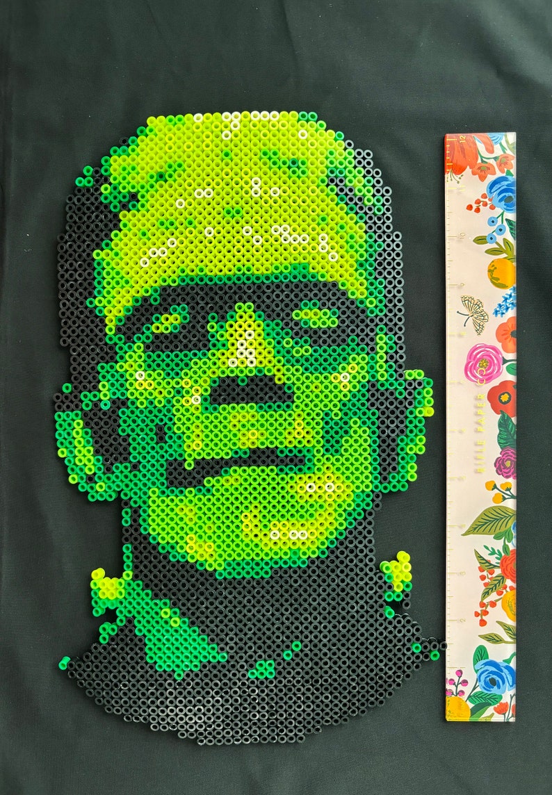 Horror Movie Frankenstein! Perler Beads / Hama Beads / Melty Beads - Etsy