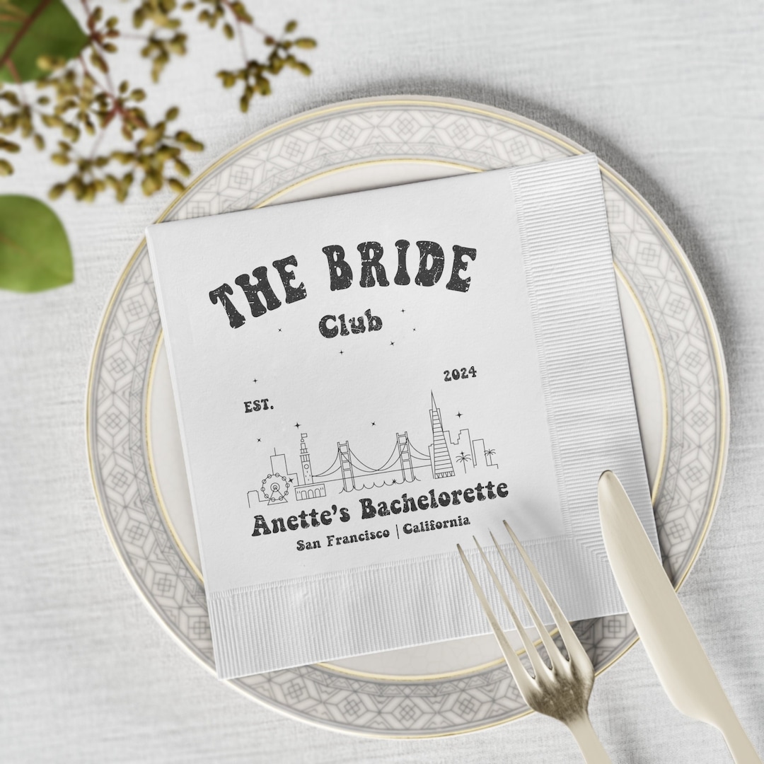 Personalized Paper Napkins Wedding Anniversary Engagement Printed ...