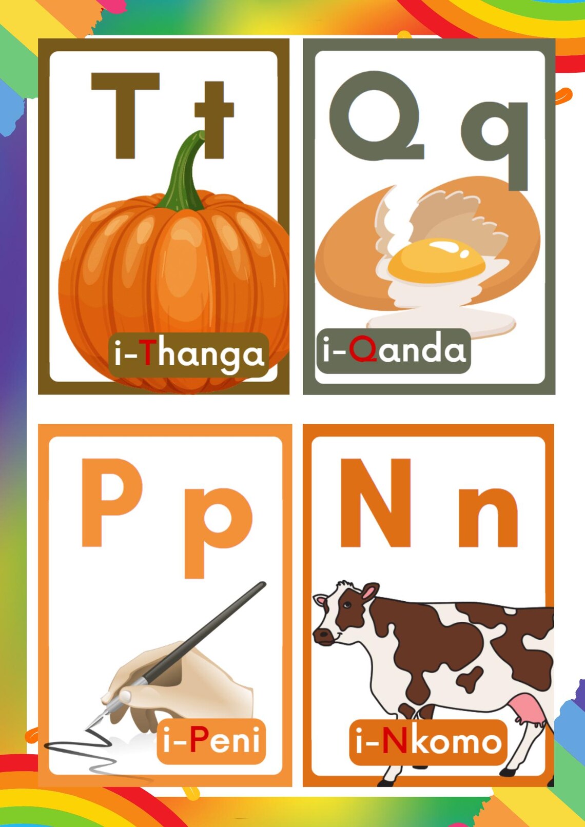 Printable Zulu Alphabet - Etsy