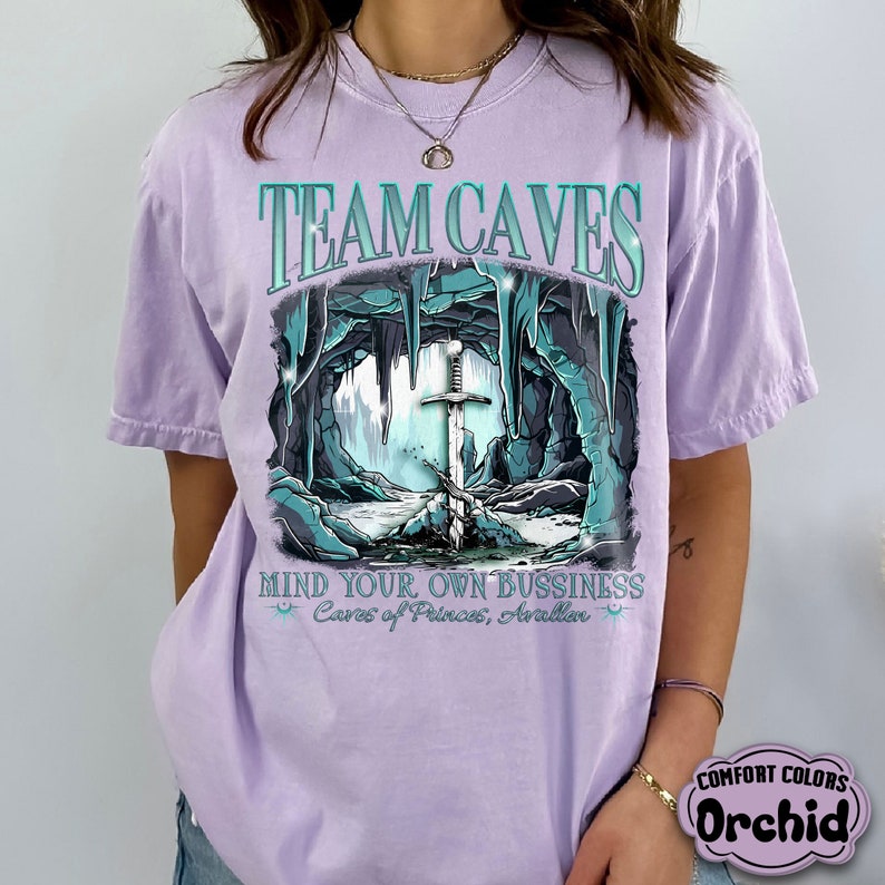 Team Caves HOFAS Digital Download PNG, Crescent City 3 Merch Designs ...