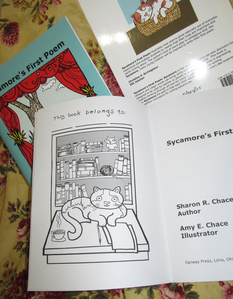 Sycamore's First Poem a Coloring Book for Children and - Etsy