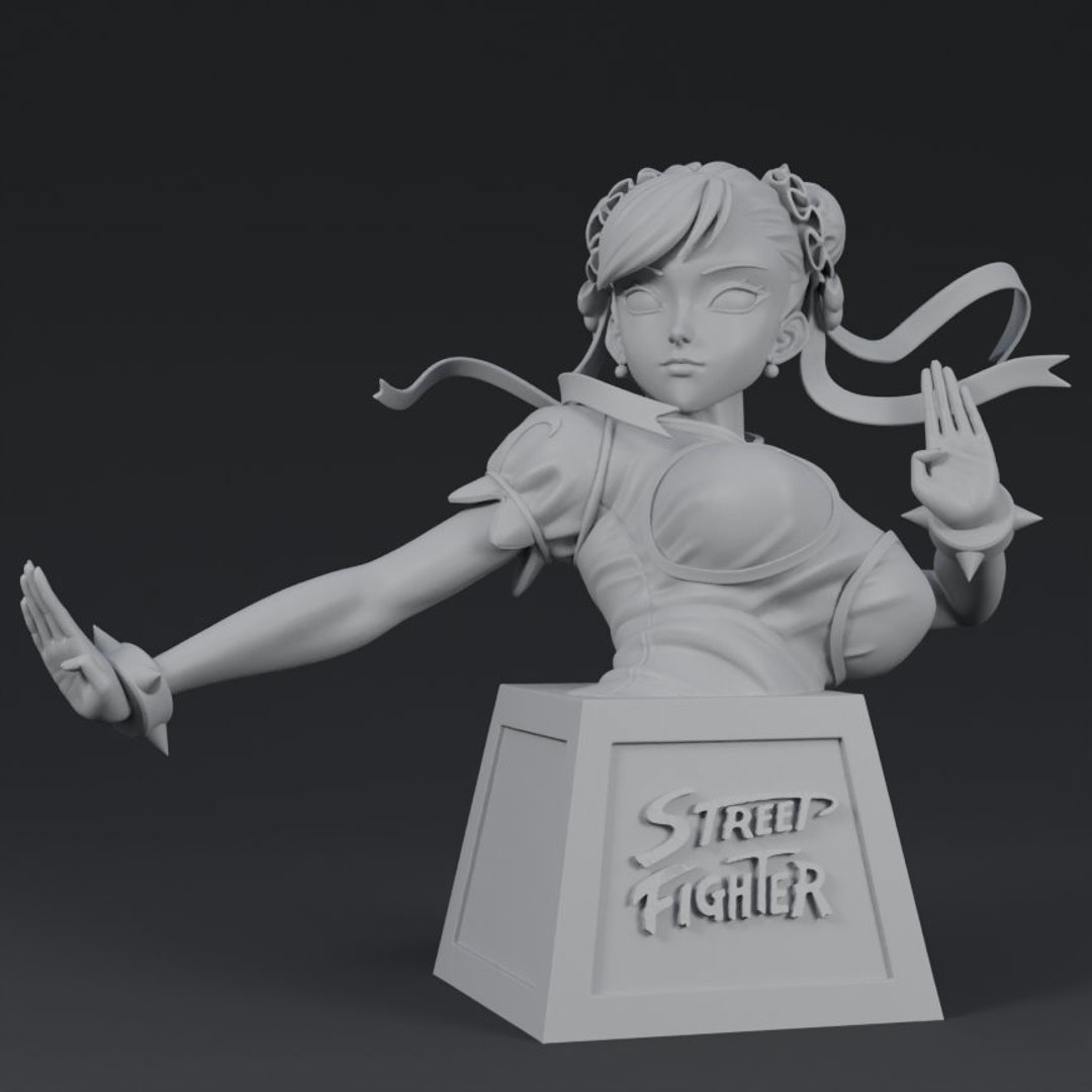 Chun 3D Printed Statue 1/15 Scale Pin up Figurine High Detail Resin Kit ...