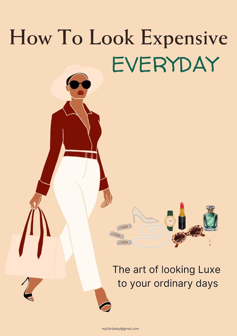 How to Look Expensive Everyday - Etsy