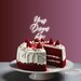 Cake Topper Mockup Bundle Red Velvet Cake Mockup Birthday Wedding ...