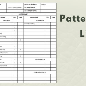 Men's Cargo Shorts Sewing Pattern, Short Sewing Pattern, Sewing ...