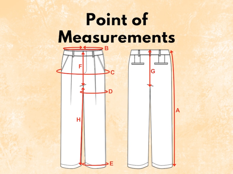 Women's Pleated Pants Sewing Pattern, Sewing Pattern, Women Pants ...