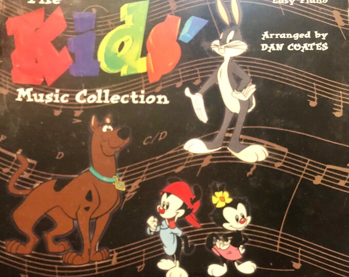 The Kid's Music Collection...easy Piano....arranged by Dan - Etsy