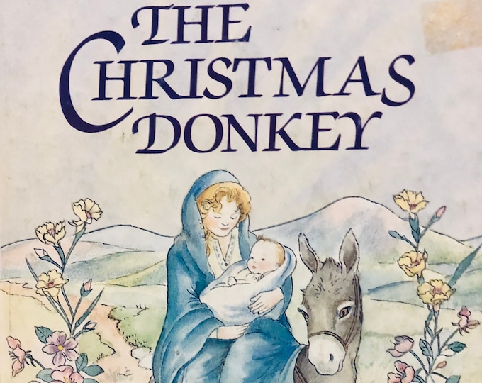The Christmas Donkey....little Golden Books...jesus Birth Story ...
