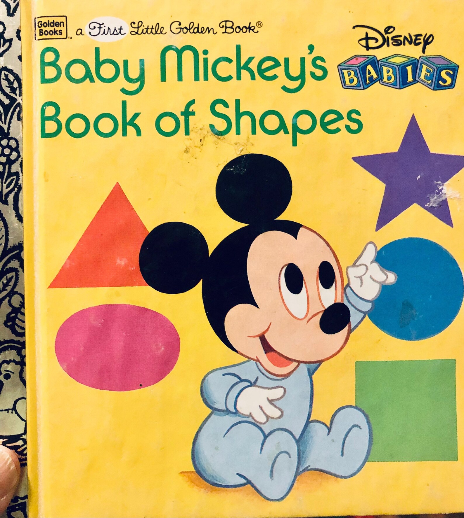 Baby Mickey's Book of Shapes...a First Little Golden Book....little ...