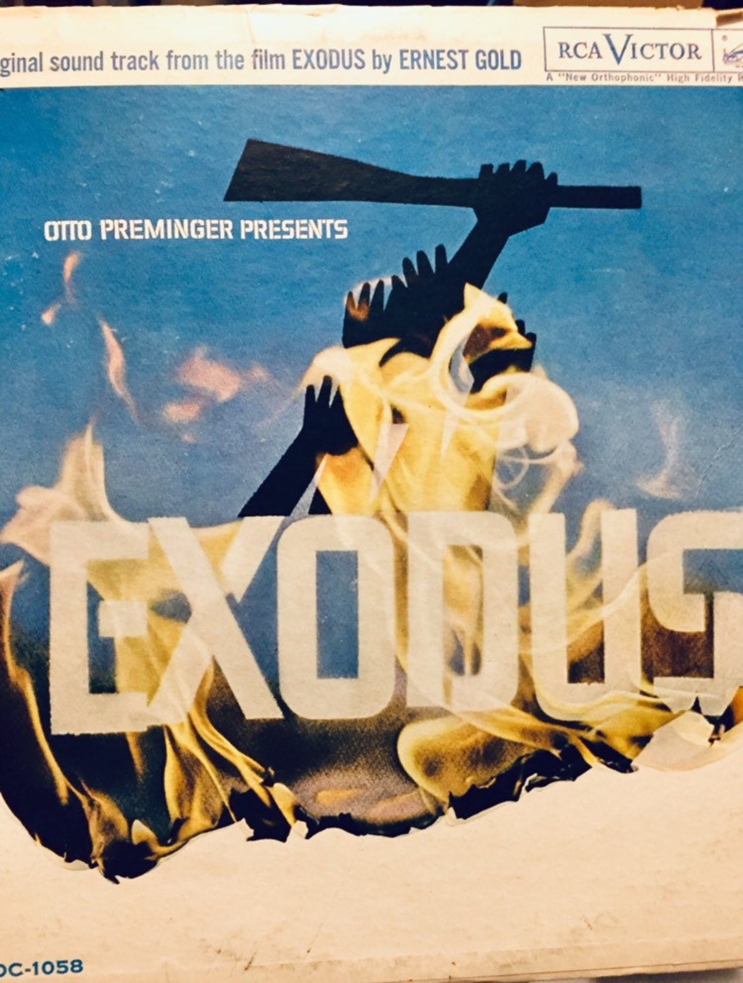 Exodus Original Sound Track From the Film Lp......music Album 60's ...