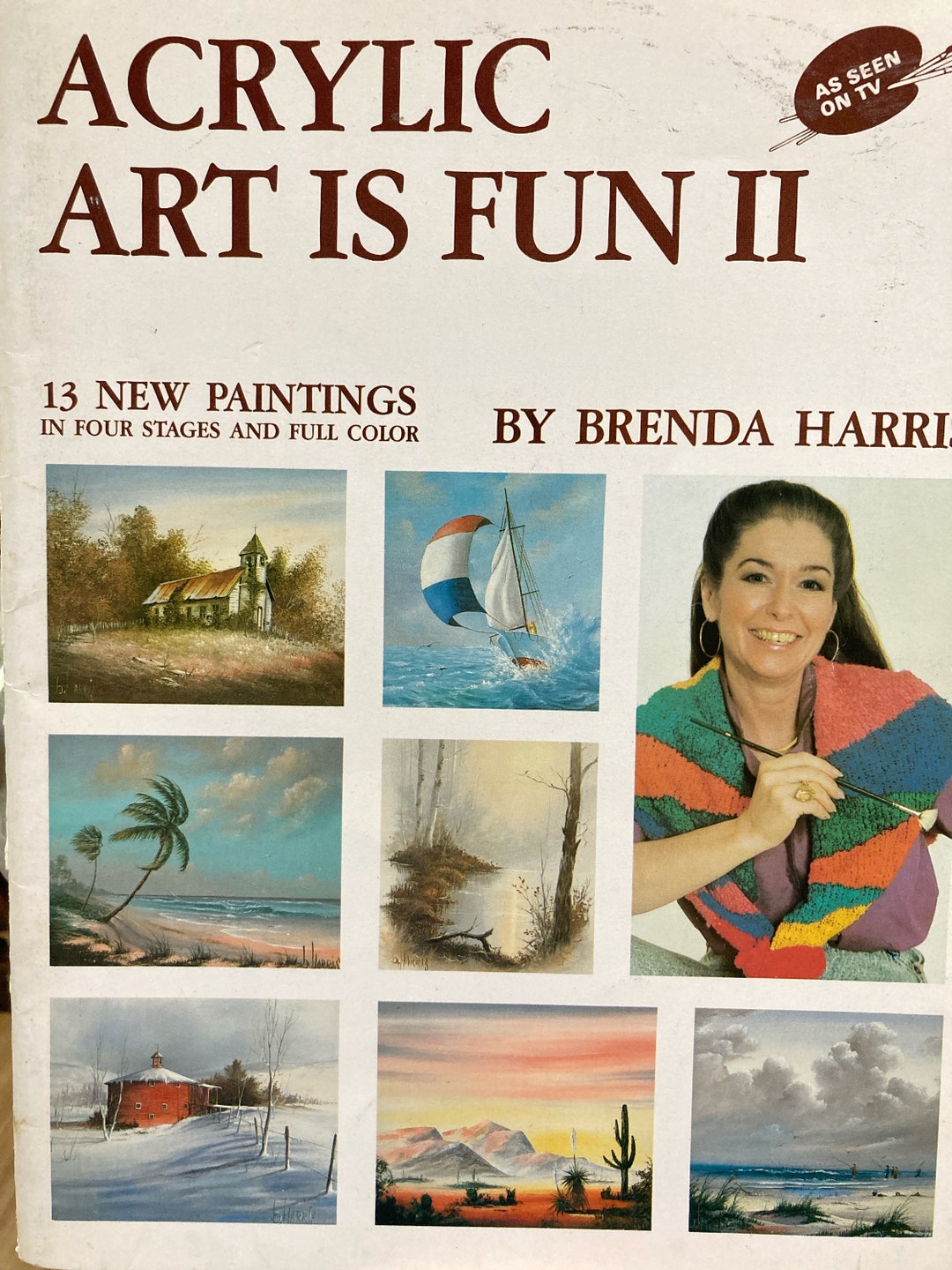 Acrylic Art is Fun Volume III, Series III, by Brenda Harris...13 New ...