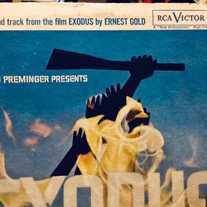 Exodus Original Sound Track From the Film Lp......music Album 60's ...