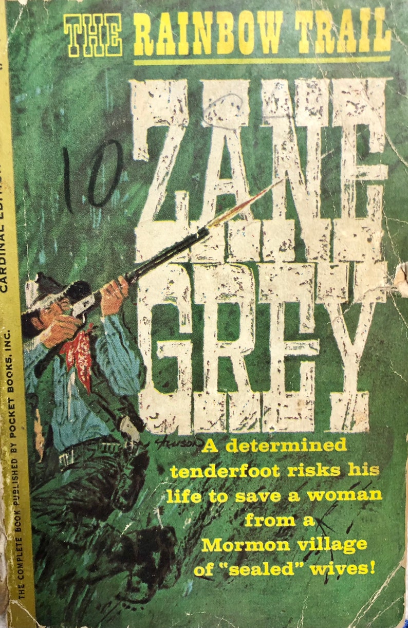 Zane Grey Books....western Books....historical Fiction....choice of ...