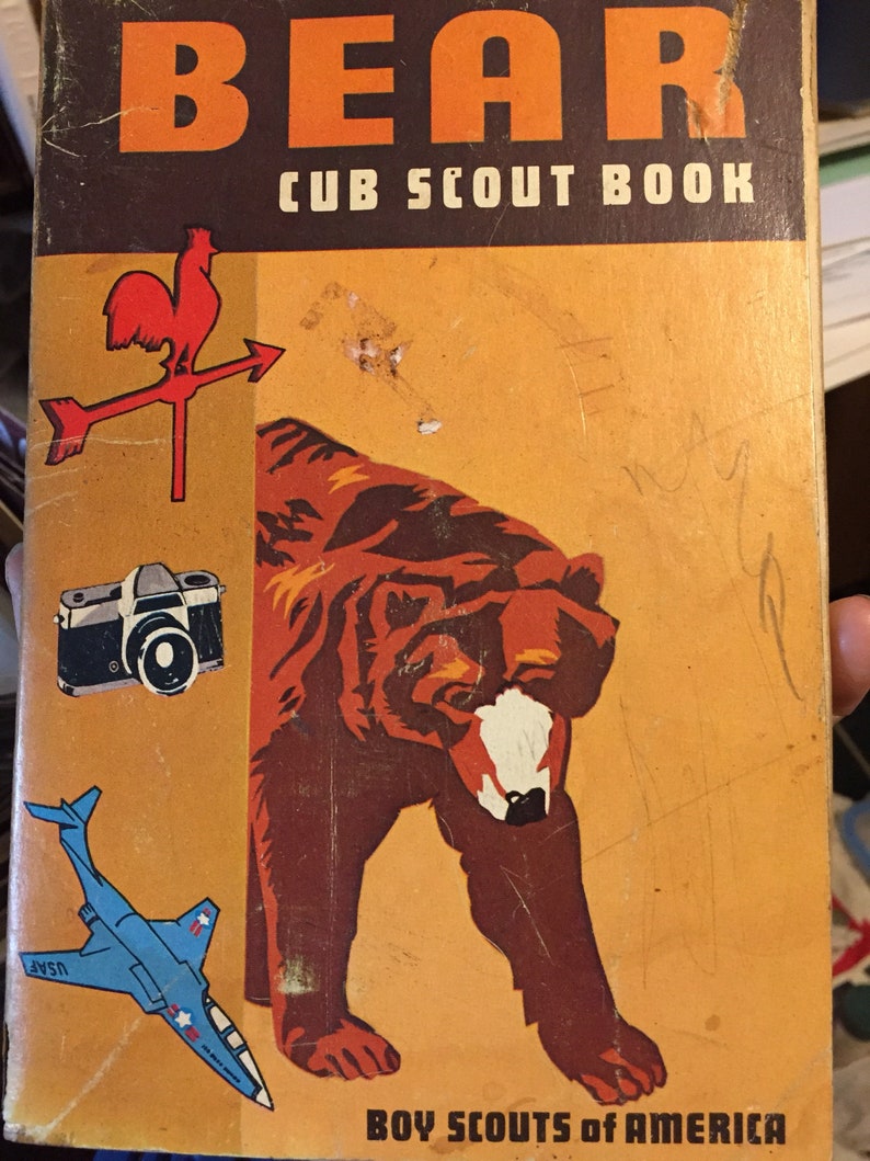 Bear Cub Scout Book Boy Scouts of America 1967 Edition - Etsy