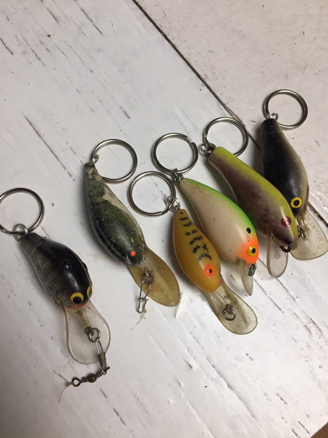 Fishing Lure Keychains ......fishing Love...fishermen's Gift....gifts ...