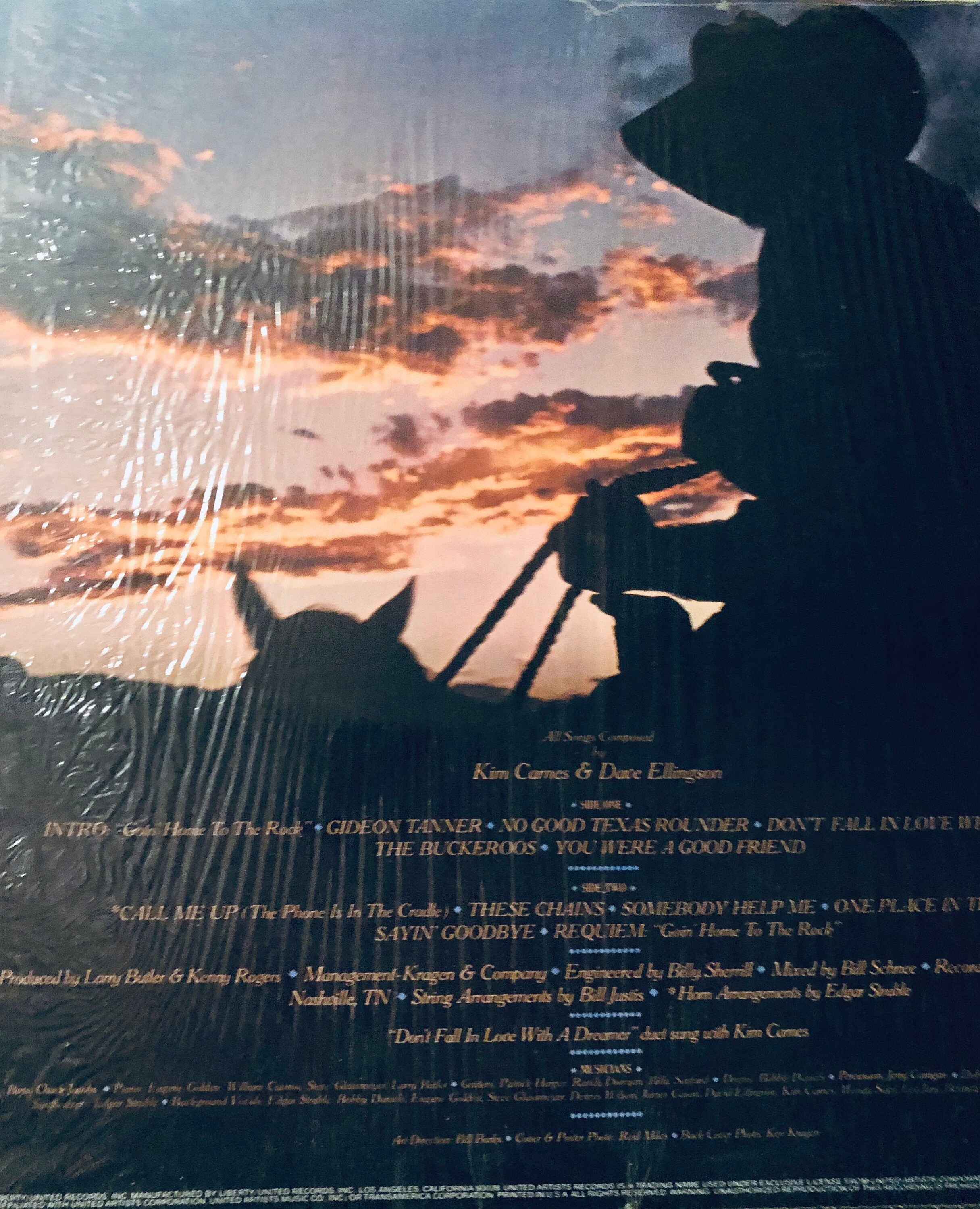 Kenny Rogers "gideon" Vinyl Lp.........music Album ....classic Country ...