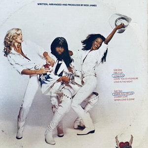 Rick James fire It up Vinyl LP Album.....stereo Gordy G8-990m1..classic ...