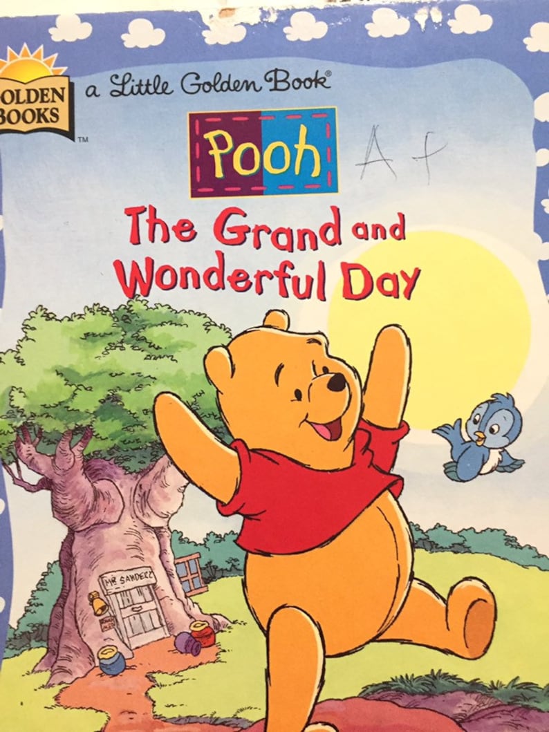 Winnie the Pooh Books.... Little Golden Books.....vintage Children's ...