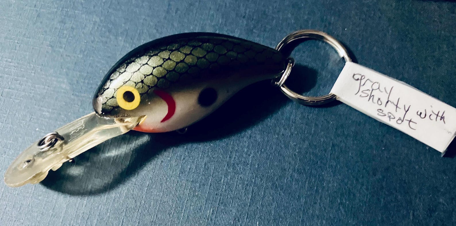 Vintage Fishing Lure Keychains....real Fishing Lures....cute Gift Idea ...
