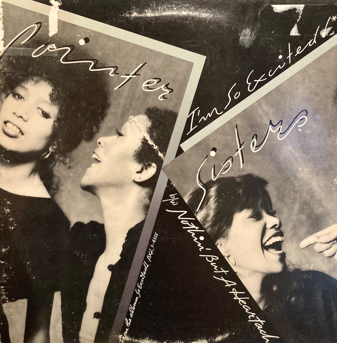 Pointer Sisters "i'm so Excited “ Promo LP Album..stereo Yd13384 ...