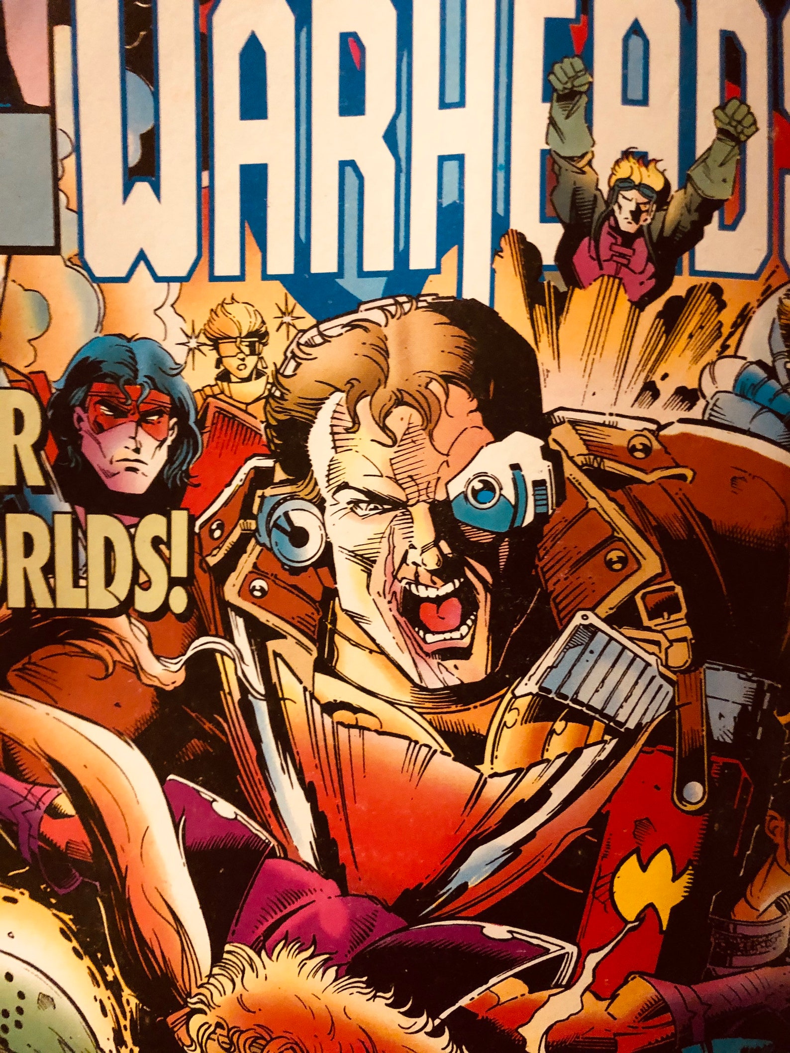 Marvel Comics Warheads War Worlds!....volume 1...number 4....marvel ...