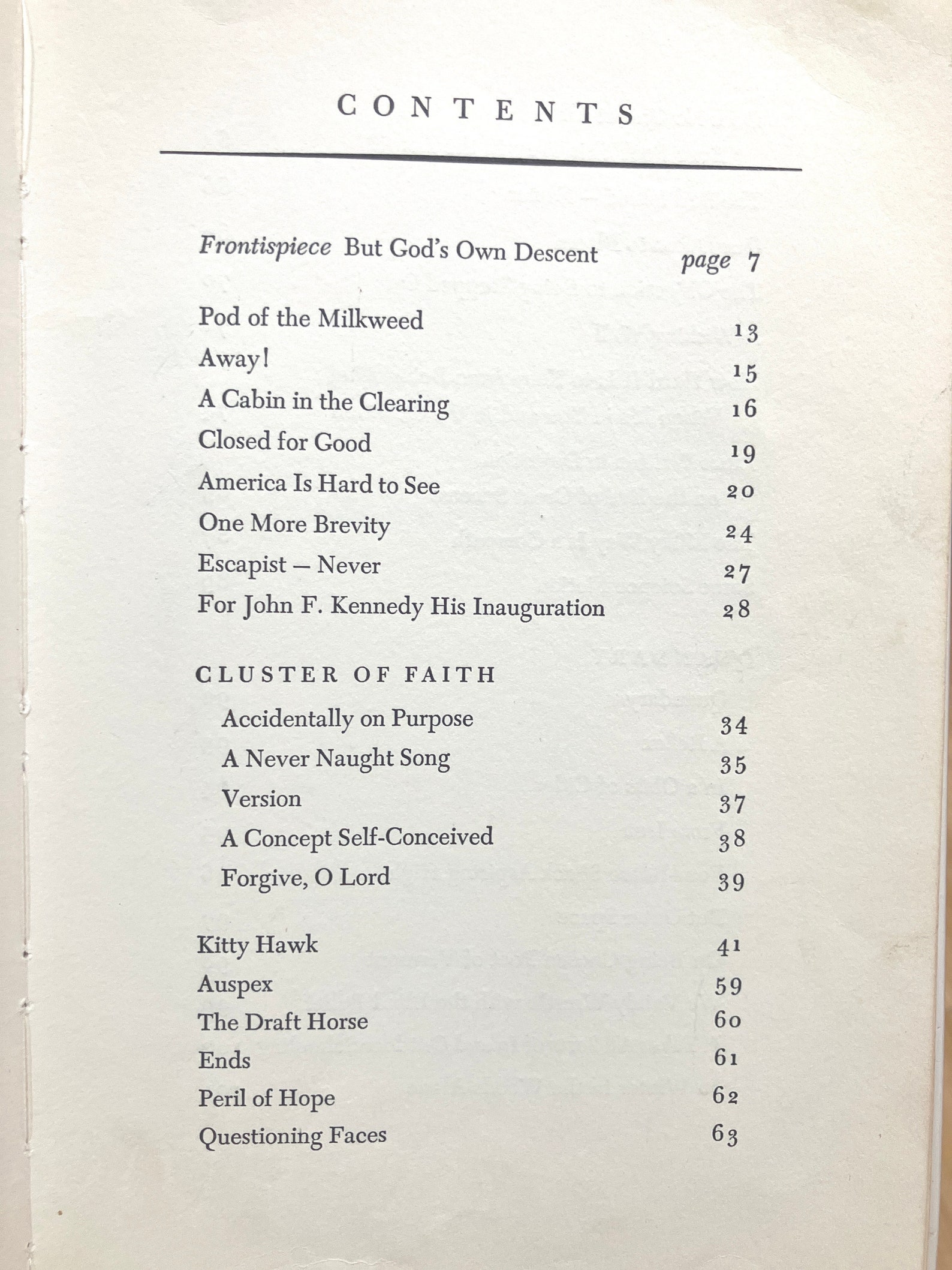 In the Clearing by Robert Frost …poems by Robert Frost…. First Edition ...