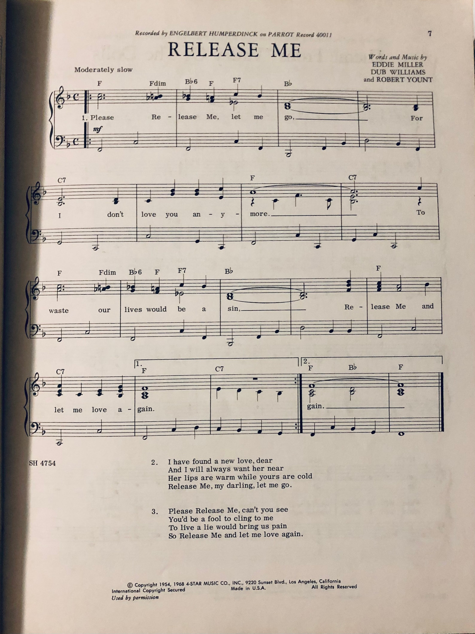 Robbins Music Corporation.. Great Great Hits Sheet Music - Etsy