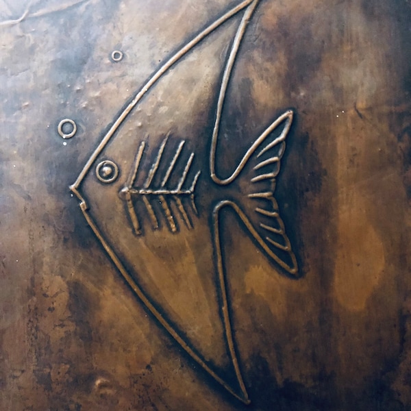 Copper Fish Art - Etsy