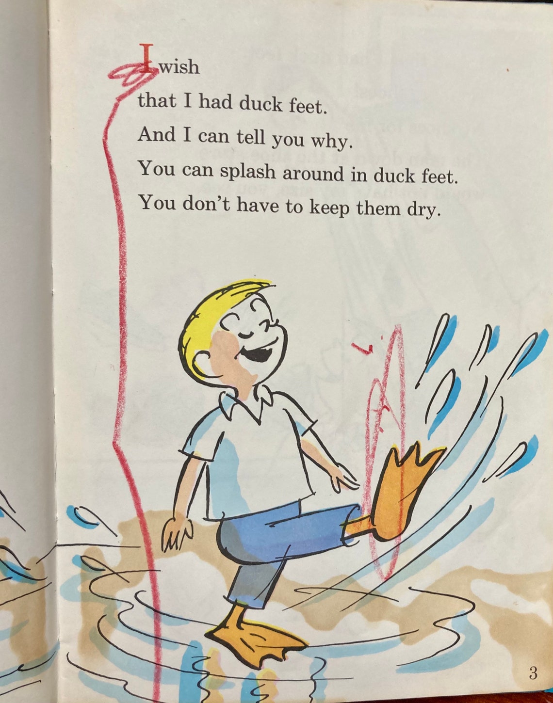 I Wish I Had Duck Feet by Dr.seuss Under the Name Theo. Lesieg and ...