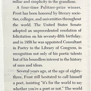 In the Clearing by Robert Frost …poems by Robert Frost…. First Edition ...