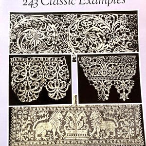 Italian Lace Designs 243 Classic Examples Dover Book..elisa Ricci..lace ...