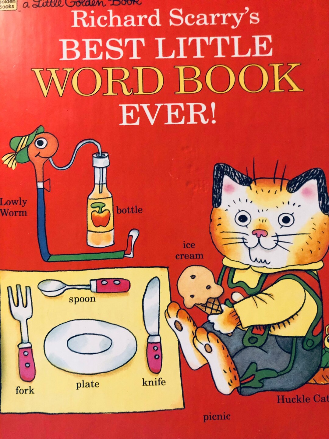 Richard Scarry's "best Little Word Book Ever!".... Little Golden Book ...
