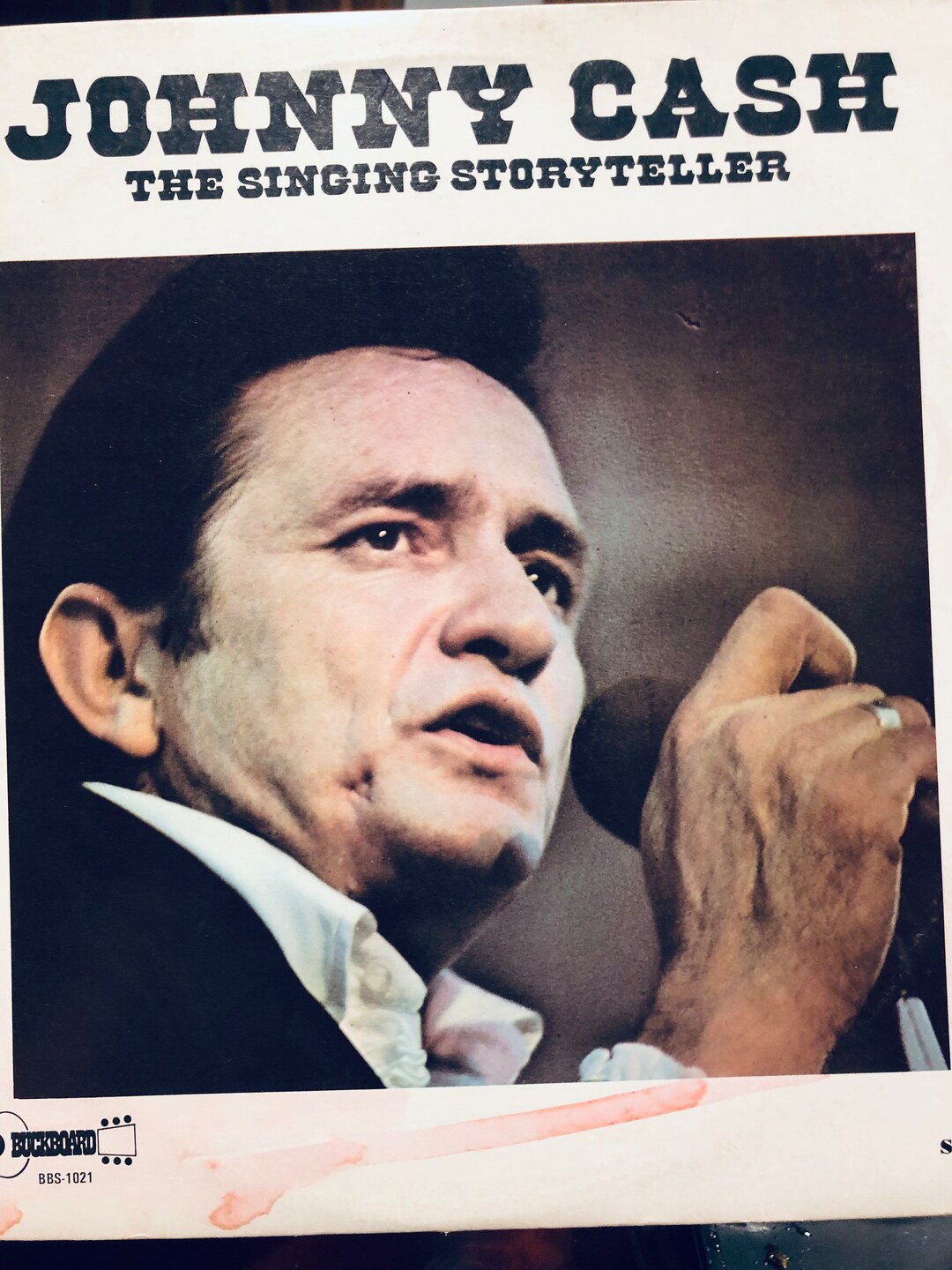 Johnny Cash “the Singing Storyteller” LP Album - Classic Country Vinyl ...