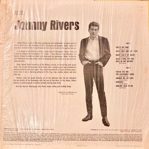 Johnny Rivers Self Titled Lp....pickwick 33 PC 3022.....music Album ...