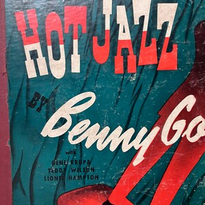 Hot Jazz by Benny Goodman....body and Soul....after You've Gone..gene Krupa..teddy Wilson ...