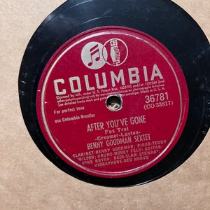 Hot Jazz by Benny Goodman....body and Soul....after You've Gone..gene Krupa..teddy Wilson ...